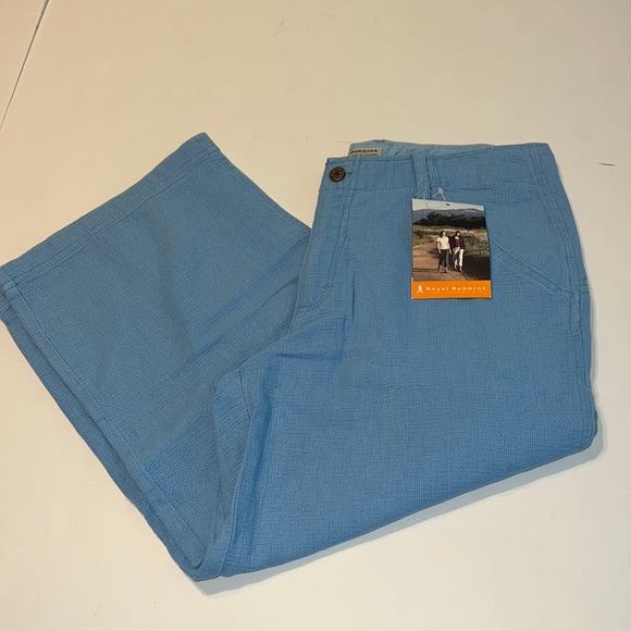 Royal Robbins | Pants & Jumpsuits | Royal Robbins Blue Capris Nwt 4 ...